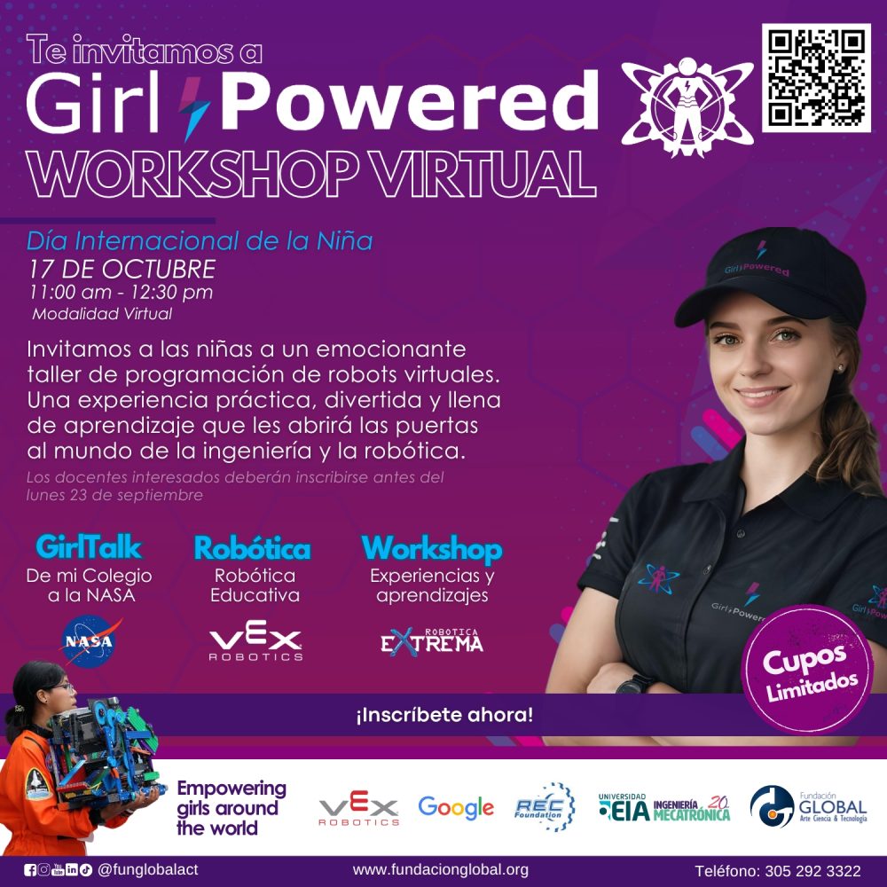 Día Internacional de la Niña Girl Powered - Fundación Global Arte ...